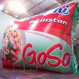 Jual balon display balon untuk promosi dengan bentuk unik